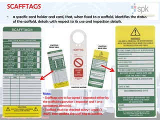 Basic Scaffolding Awareness | PPTX