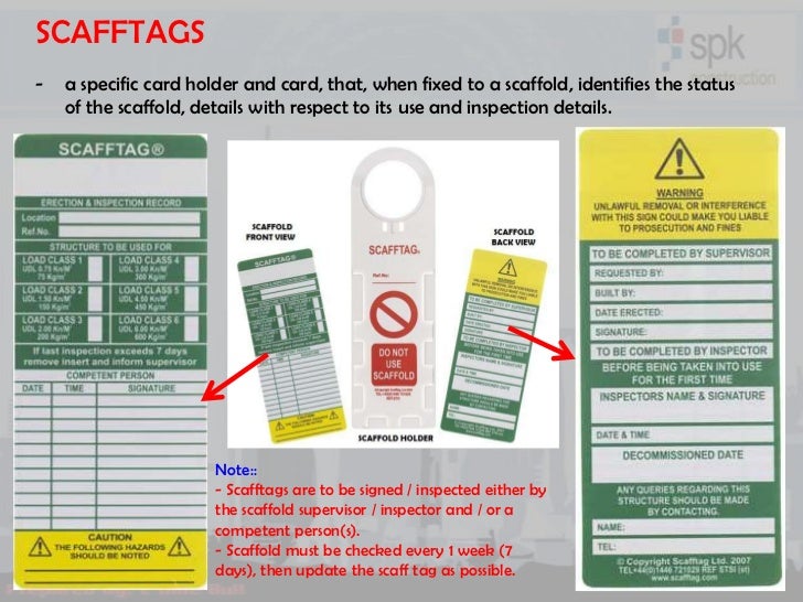 Basic Scaffolding Awareness