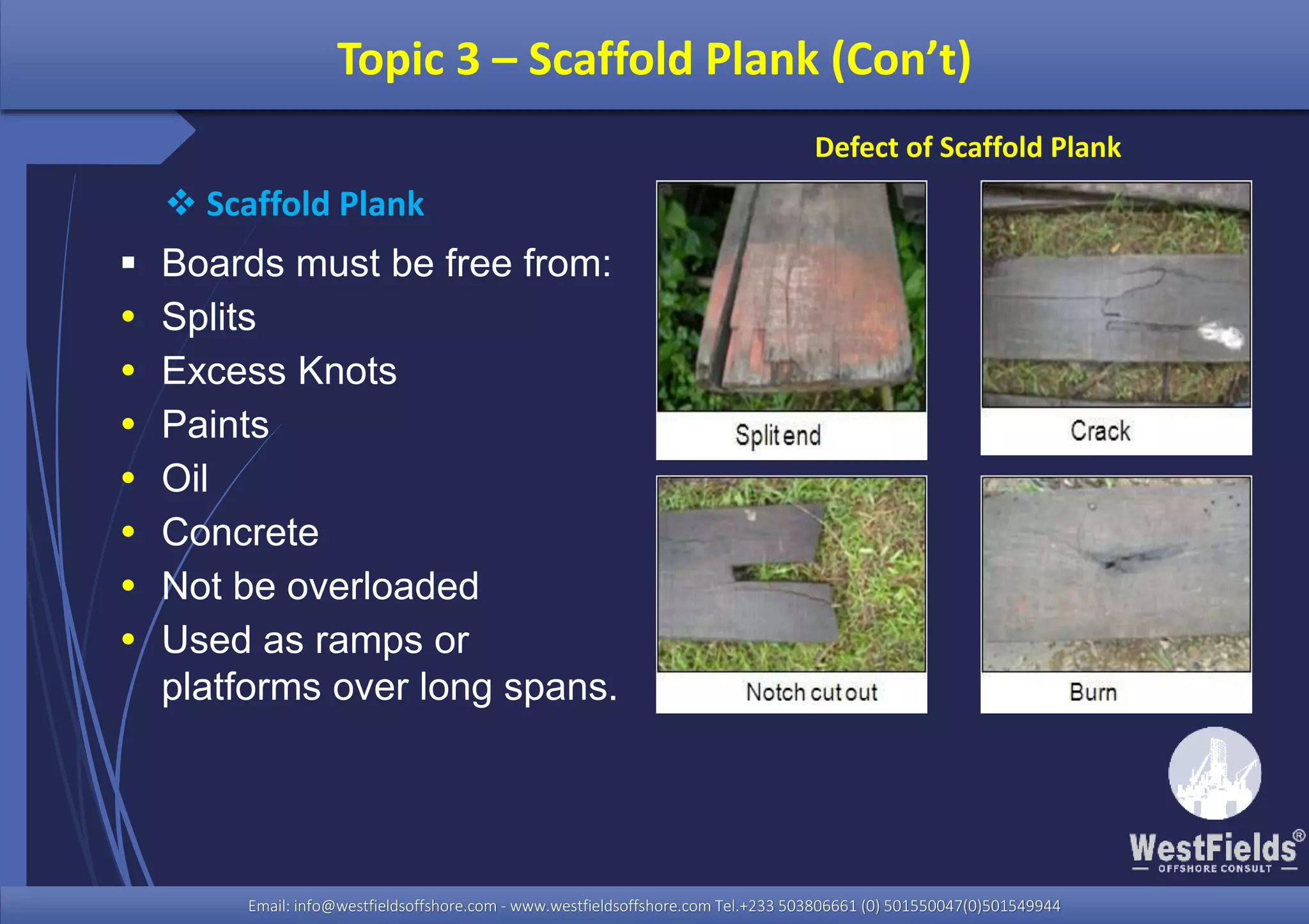scaffold level 1 & 2 | PPTX