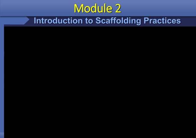 scaffold level 1 & 2 | PPTX | Secondary Education | Education