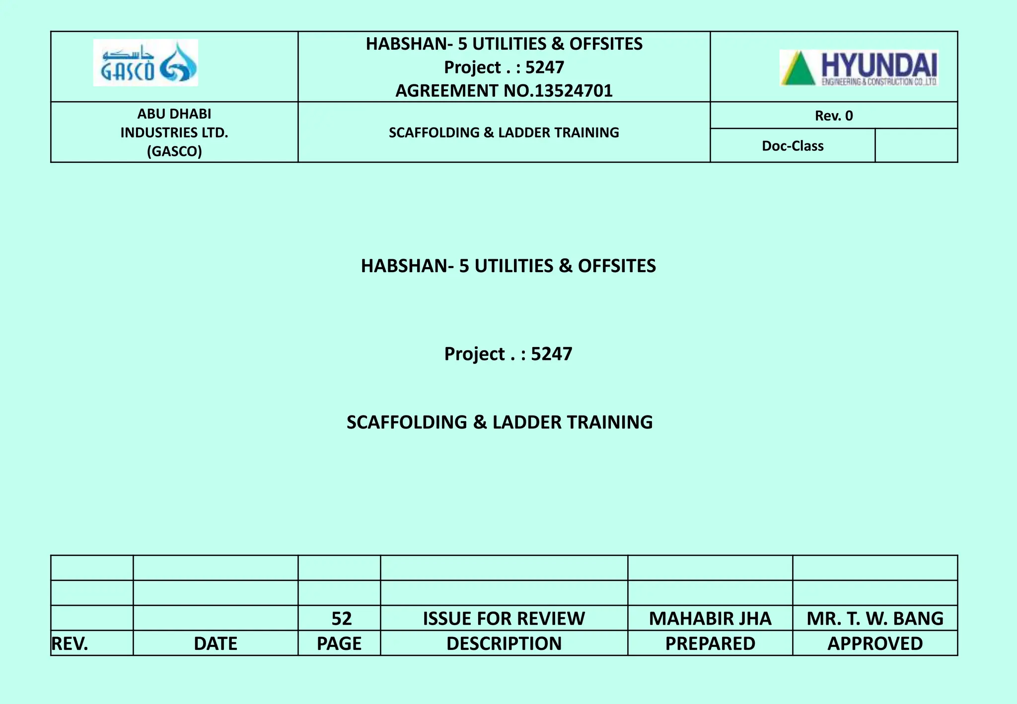 BASIC SCAFFOLDING SAFETY TRAINING PART1 .ppt