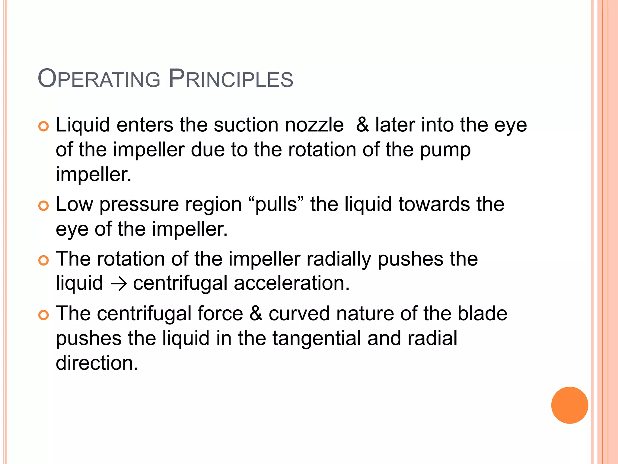 Basics of Centrifugal Pump | PPTX