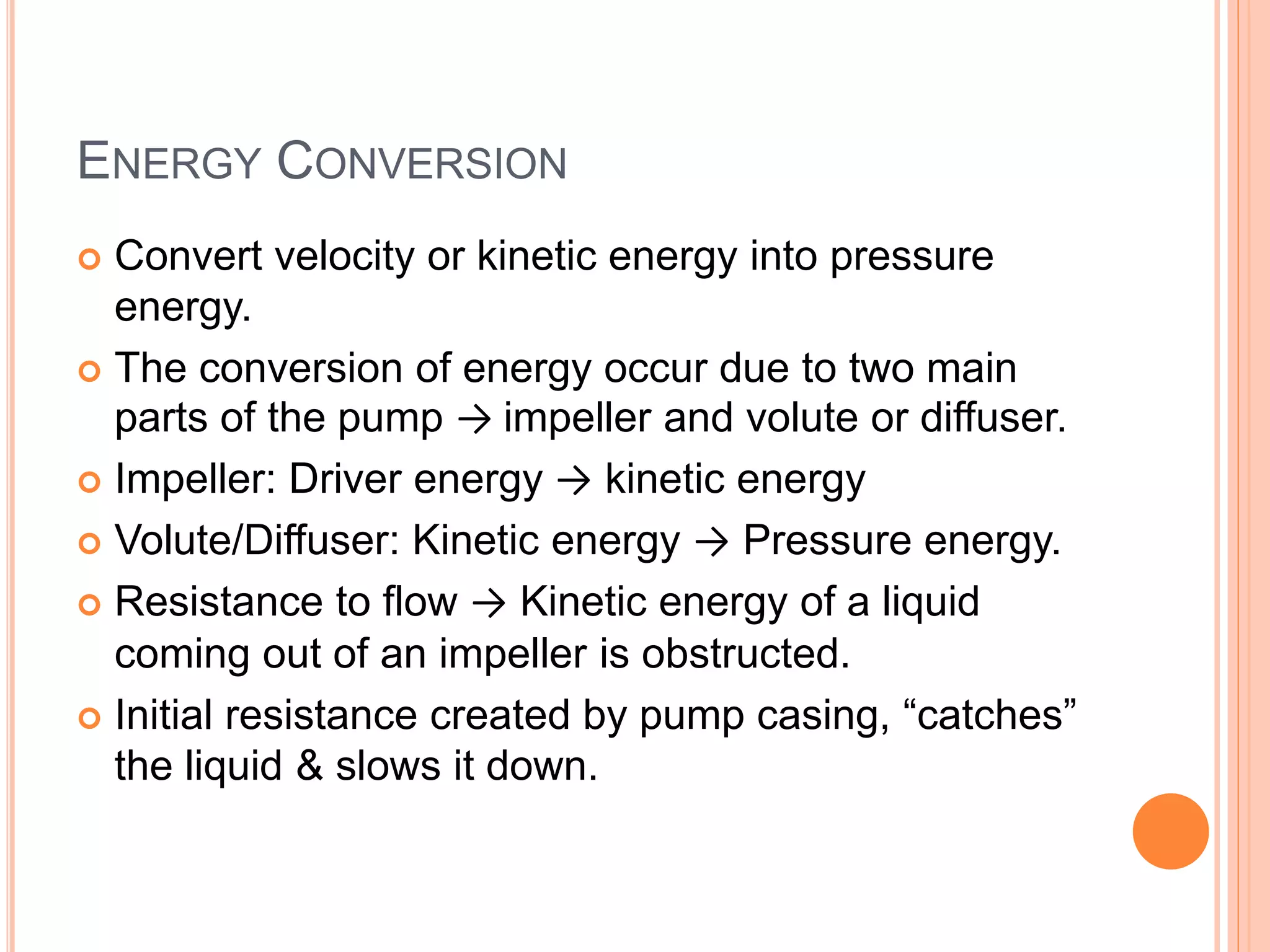 Basics of Centrifugal Pump | PPTX
