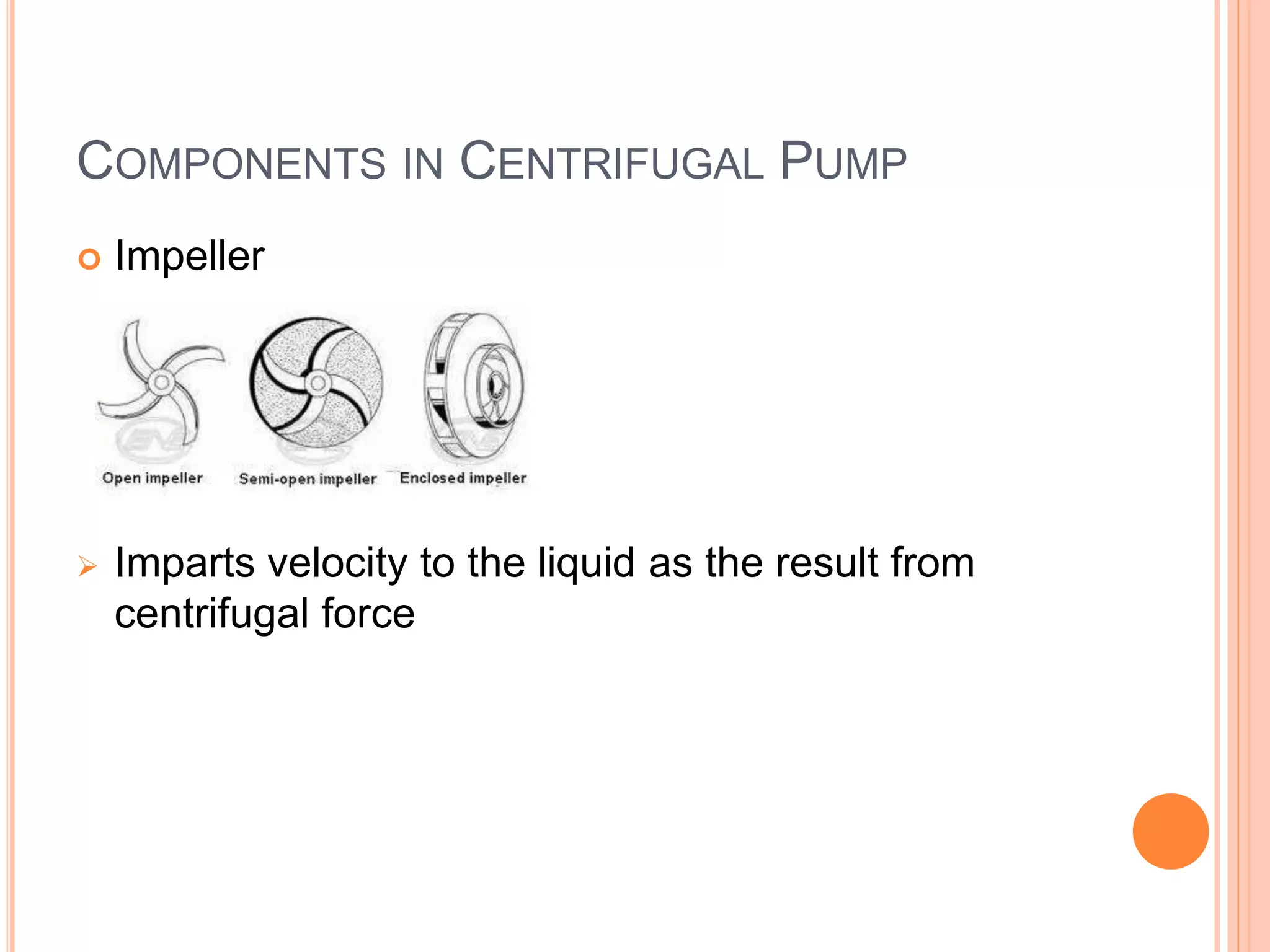 Basics of Centrifugal Pump | PPTX