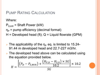 Basics of Centrifugal Pump | PPTX