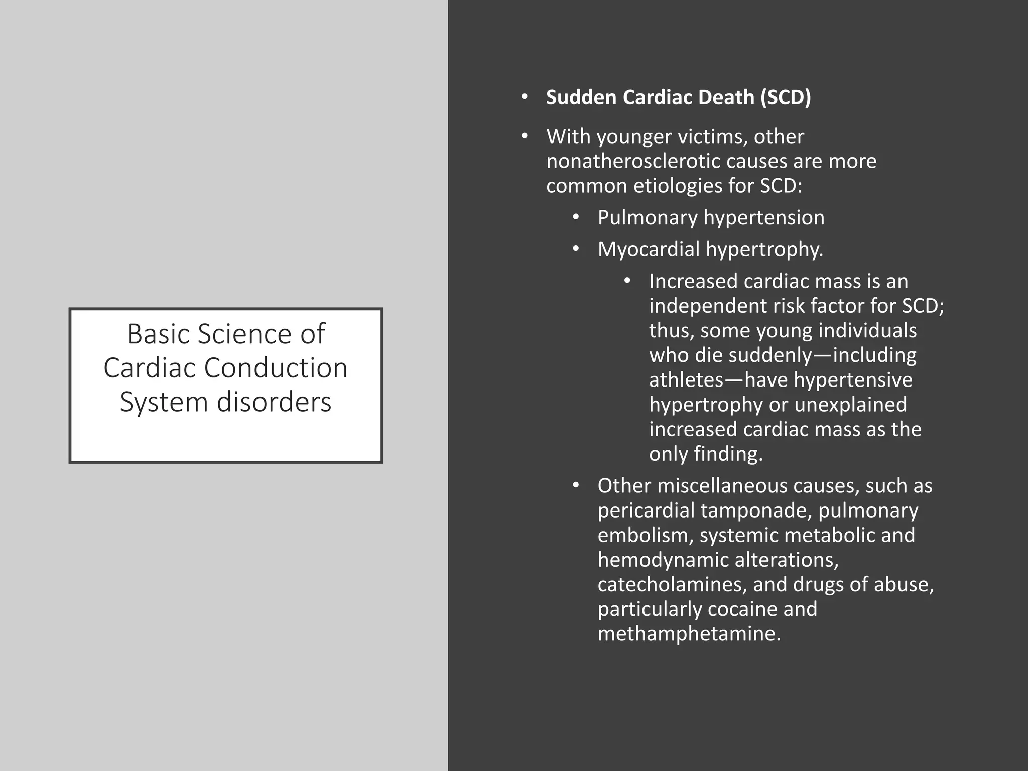 Basic science and forensic pathology aspects of cardiac conduction ...