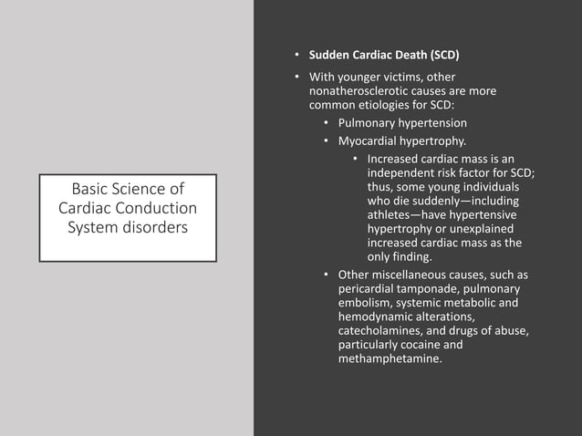 Basic science and forensic pathology aspects of cardiac conduction ...