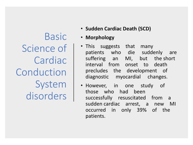 Basic science and forensic pathology aspects of cardiac conduction ...