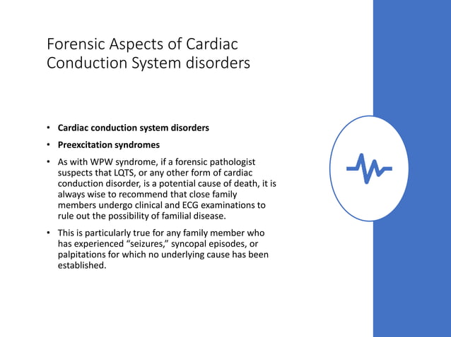 Basic science and forensic pathology aspects of cardiac conduction ...