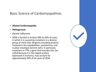 Basic science and forensic pathology aspects of cardiomyopathies | PPTX