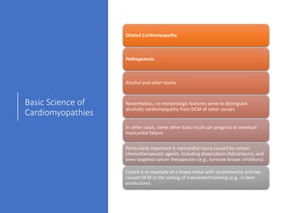 Basic science and forensic pathology aspects of cardiomyopathies | PPTX
