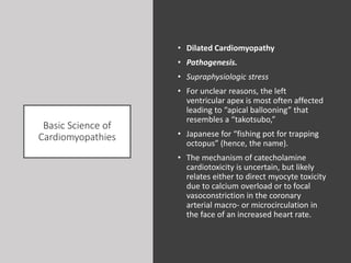 Basic science and forensic pathology aspects of cardiomyopathies | PPTX