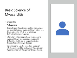 Basic science and forensic pathology aspects of myocarditis | PPTX