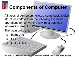 Basic Computer Course in Ambala ! Batra Computer Centre | PPT