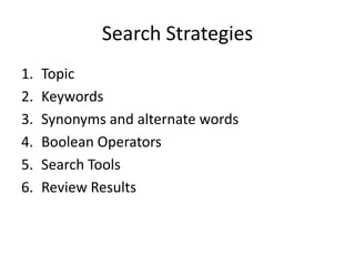 Basic search skillsgerald | PPTX