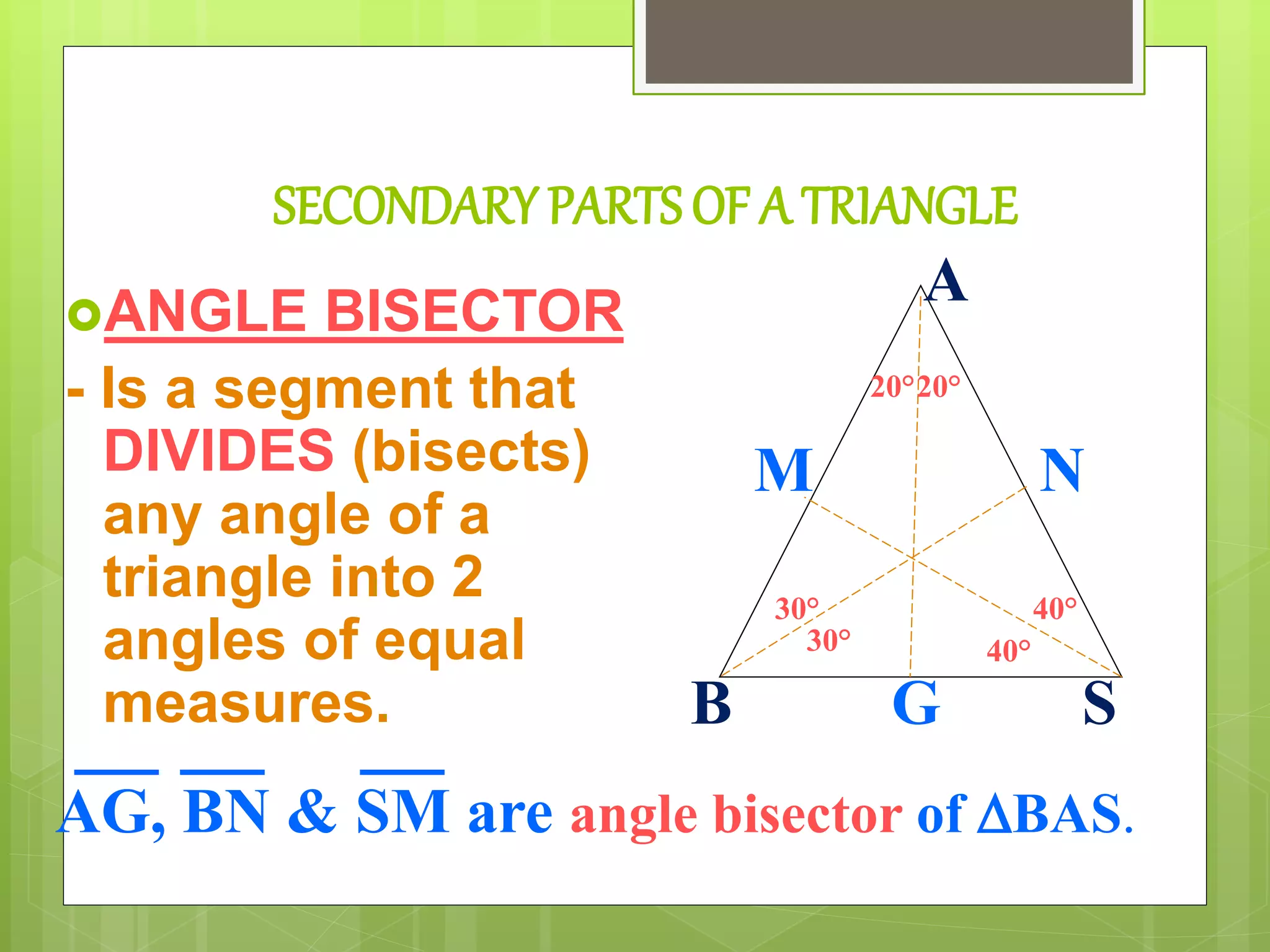 basic & secondary parts of triangles.ppt