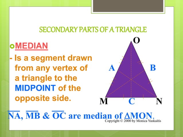 basic & secondary parts of triangles.ppt