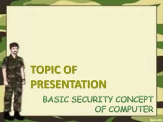Basic Security Concepts of Computer | PPT