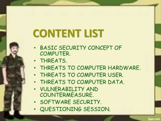 Basic Security Concepts of Computer | PPT