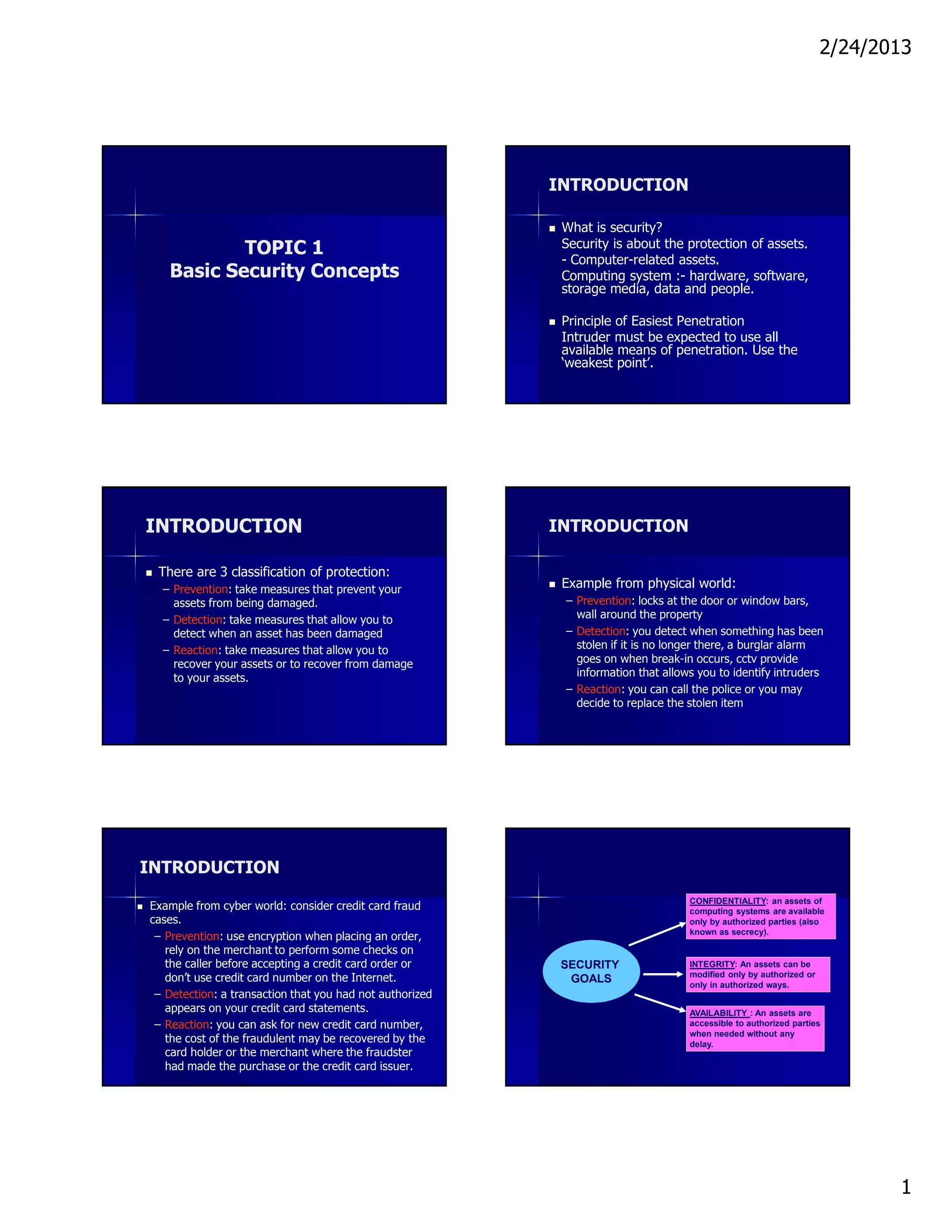 Basic security concepts_chapter_1_6perpage | PDF