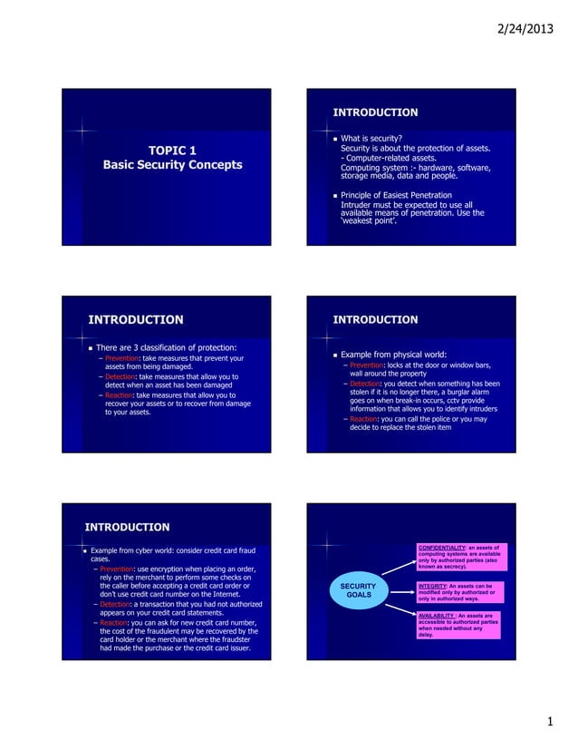 Basic security concepts_chapter_1_6perpage | PDF