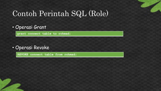 Basic security(oracle) | PPT