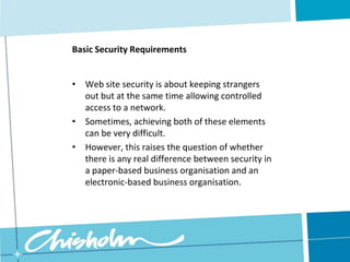 Basic Security Requirements | PPT