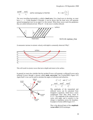 Basic seismology | PDF