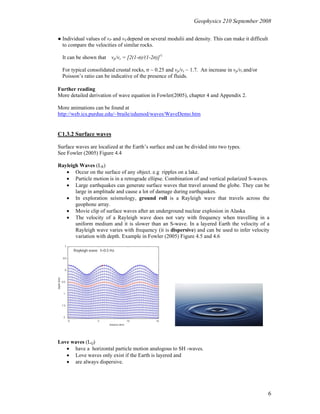 Basic seismology | PDF