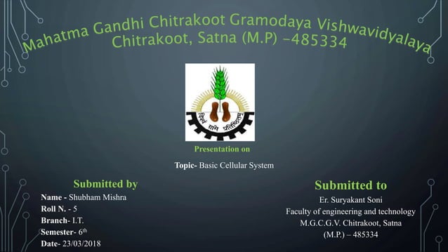 Basic cellular system | PPTX | Computer Networking | Computing