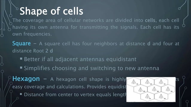 Basic cellular system | PPTX | Computer Networking | Computing