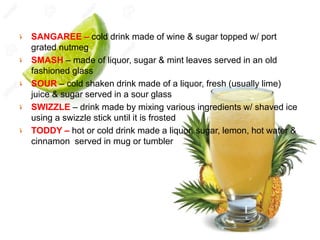 Basic sensory evaluation of beverages | PPTX