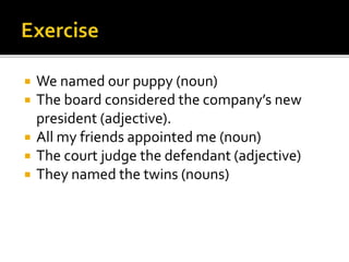 Basic Sentence Parts | PPTX
