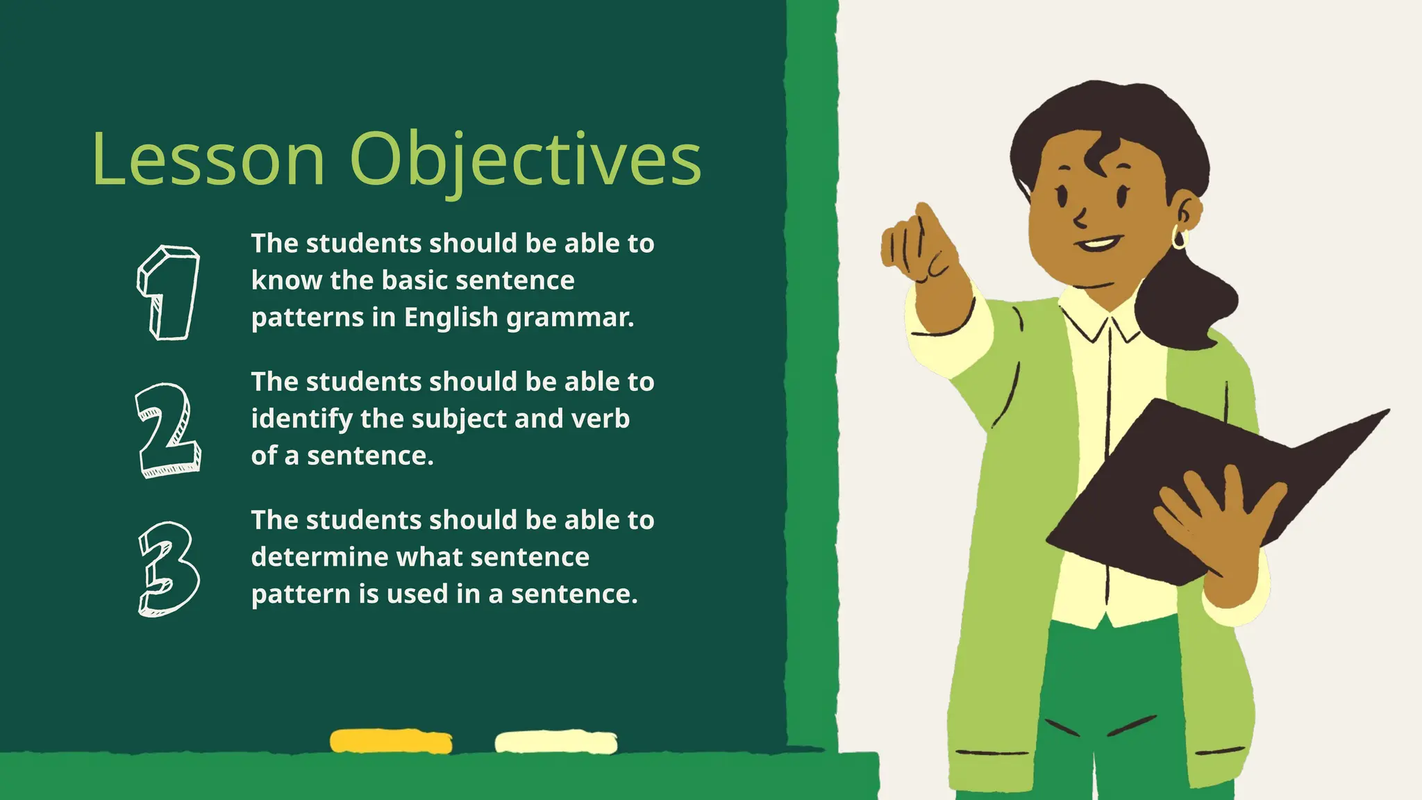 Basic Sentence Pattern Quarter 2 English 8 | PPTX