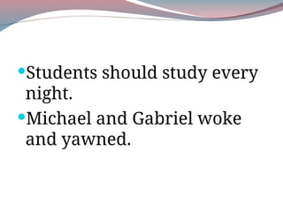 Basic Sentence Pattern for grade 9 students | PPT