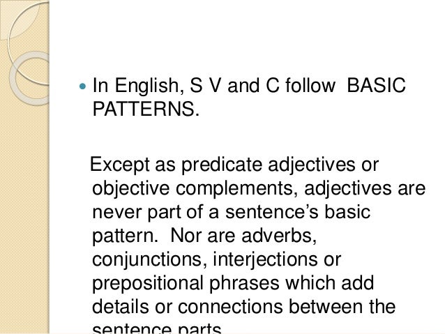 basic-sentence-patterns