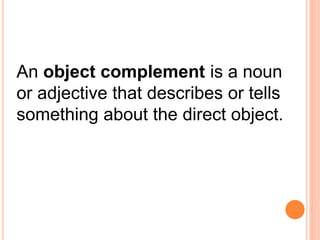 Basic sentence patterns | PPT