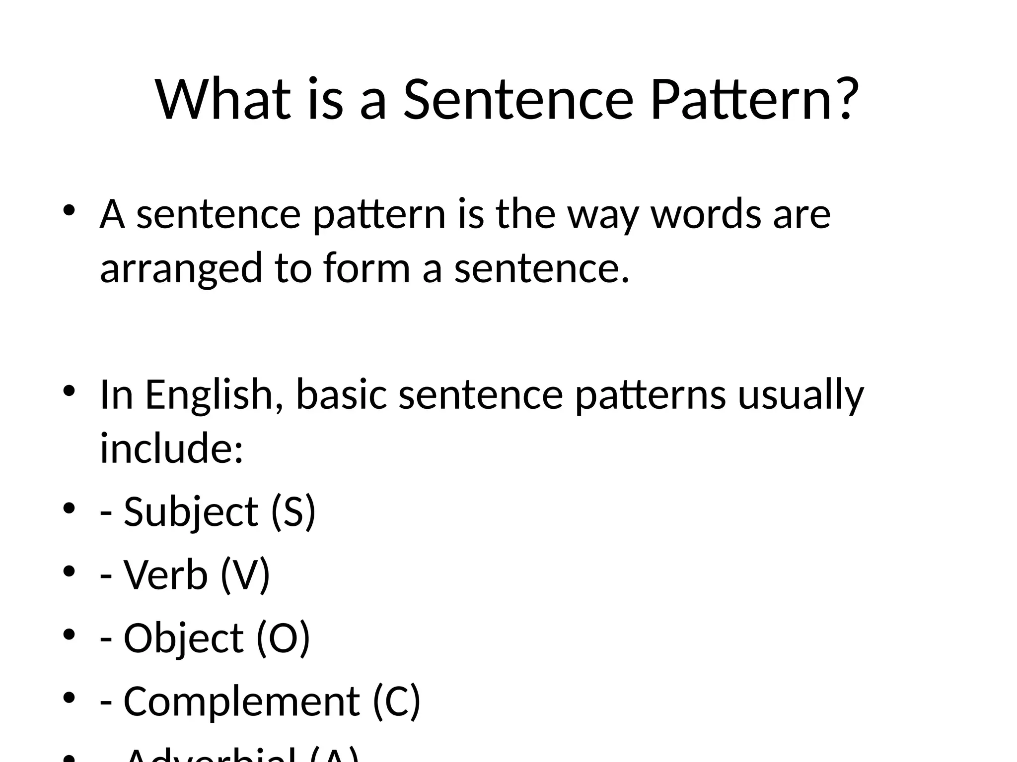 Basic_Sentence_Patterns for basic grammar.pptx