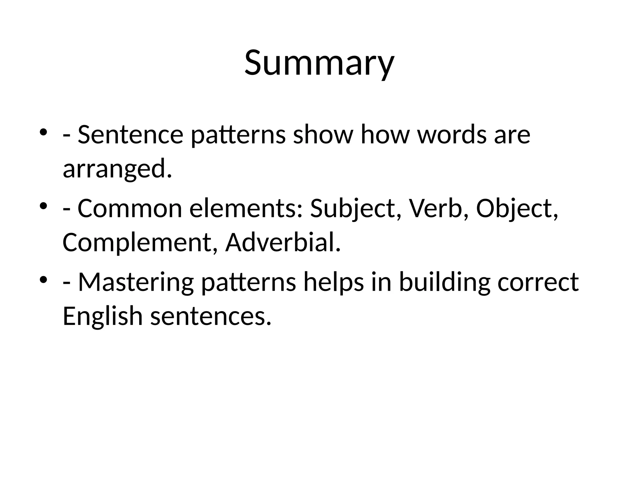 Basic_Sentence_Patterns for basic grammar.pptx
