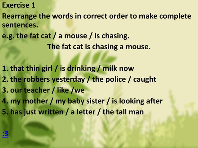 Basic sentence patterns weeheey | PPTX