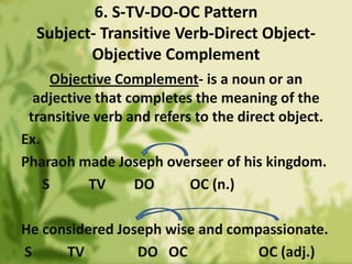 Basic sentence patterns weeheey | PPT