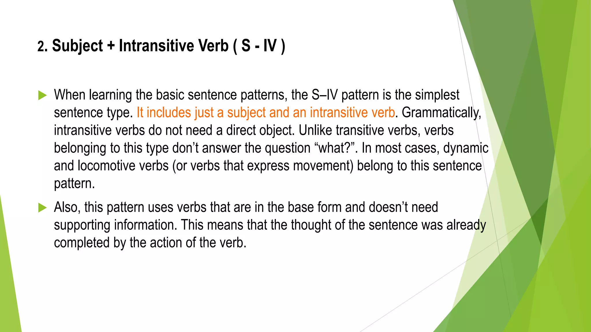 BASIC SENTENCES PATTERNS IN ENGLISH.pptx