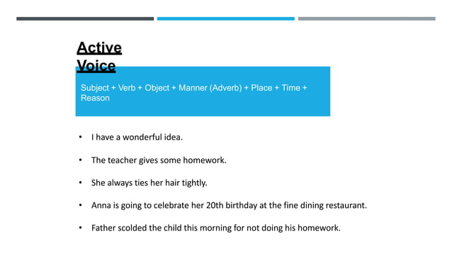 Basic sentence Structure ( Active Voice).pptx
