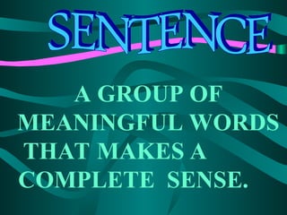 Basic Sentence structures of english lan | PPT