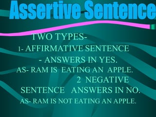 Basic Sentence structures of english lan | PPT