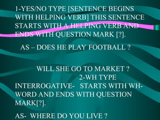 Basic Sentence structures of english lan | PPT