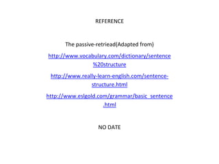 Basic sentenc structure | PPT