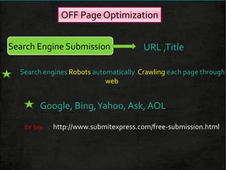 Basic Search Engine Optimization tutorial | PPT