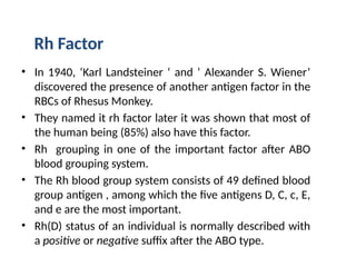 Basic Serology(blood,semen, saliva, other body fluids) | PPTX