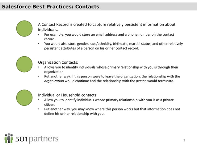 Basic Salesforce Best Practices | PPT
